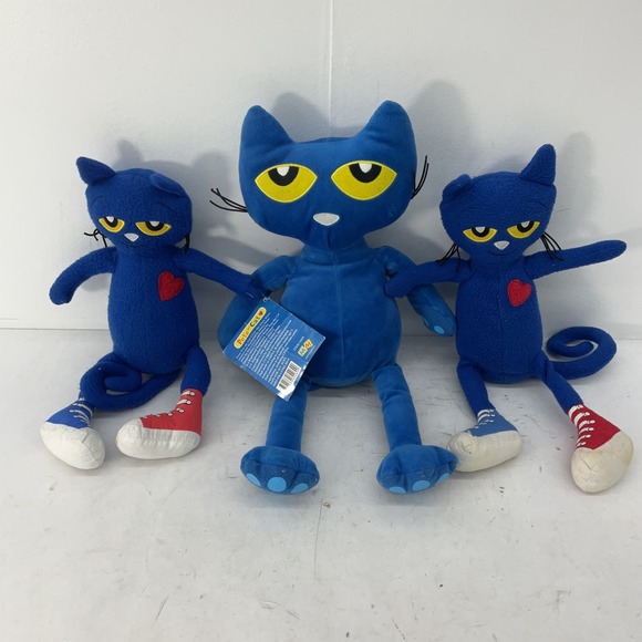 Pete The Cat | Toys | Cute Used Lot Pete The Cat Blue Kitty Character ...